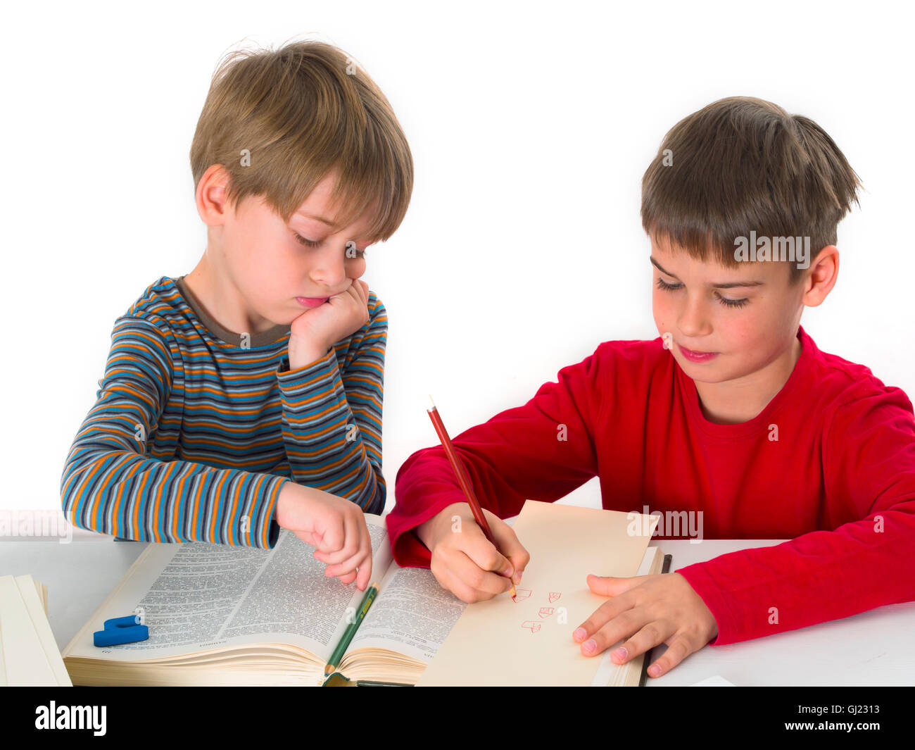 Pupils study hi-res stock photography and images - Alamy