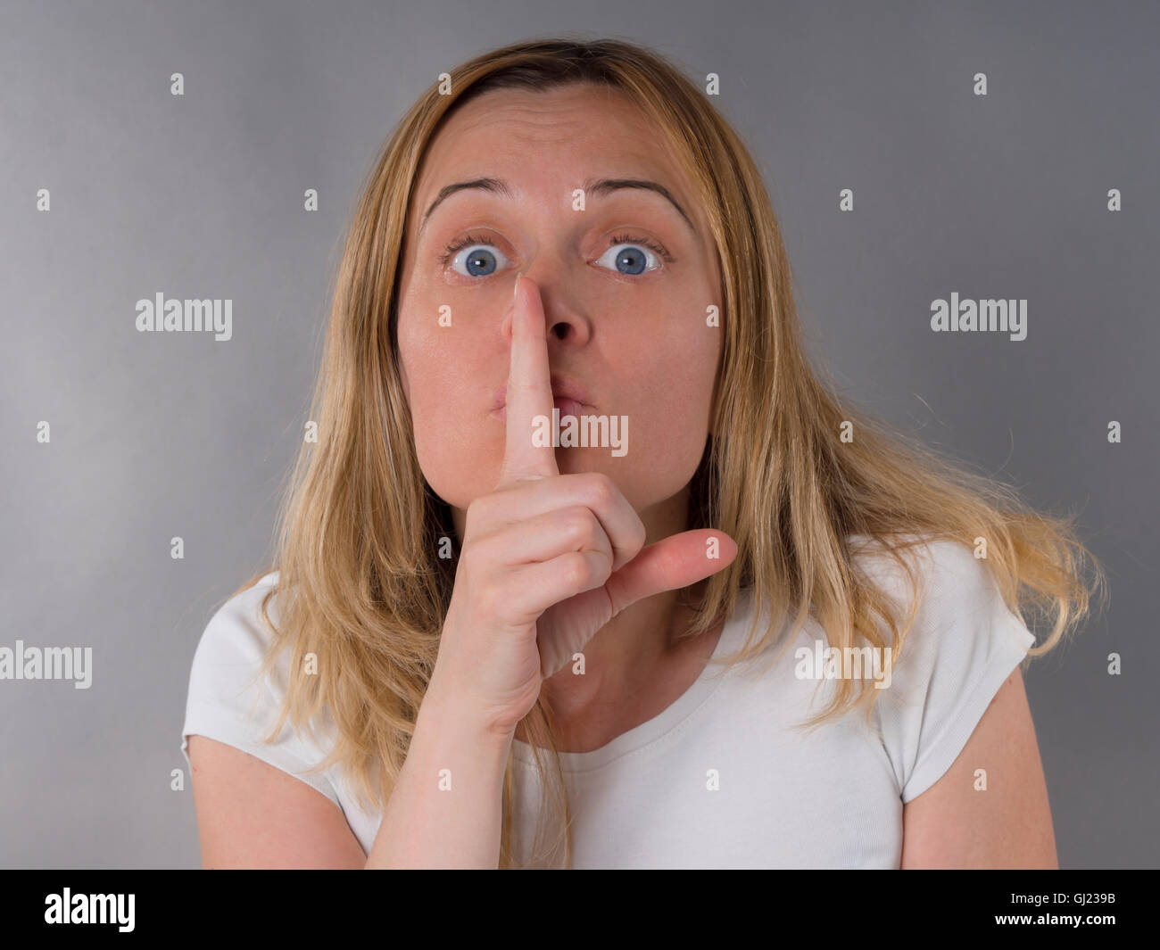 Keep silence sign hi-res stock photography and images - Alamy