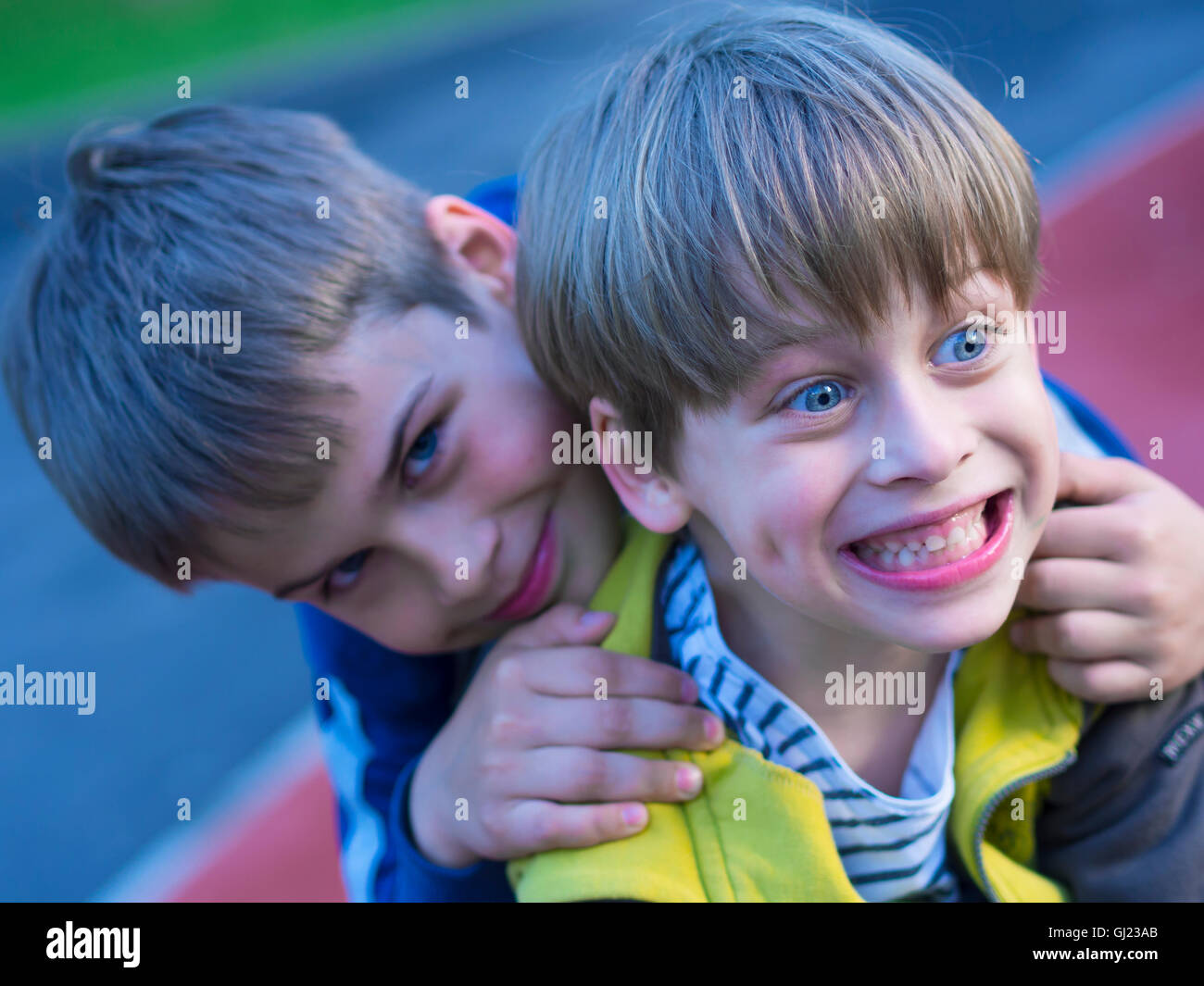 Happy brothers hi-res stock photography and images - Alamy