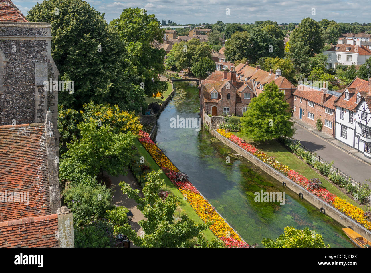 Gardens river stour hi-res stock photography and images - Alamy