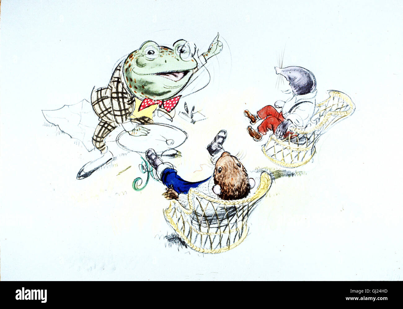 Wind in the Willows Stock Photo - Alamy