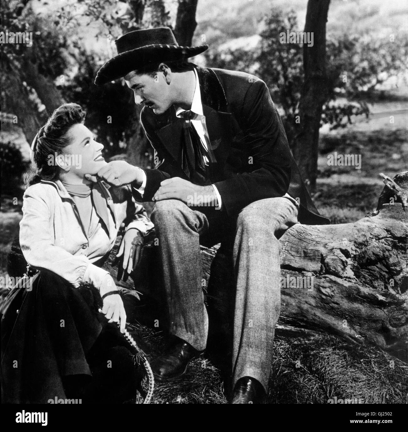 MONTANA- Montana,1976 : Der Schafzüchter Morgan (ERROL FLYNN) lernt ...