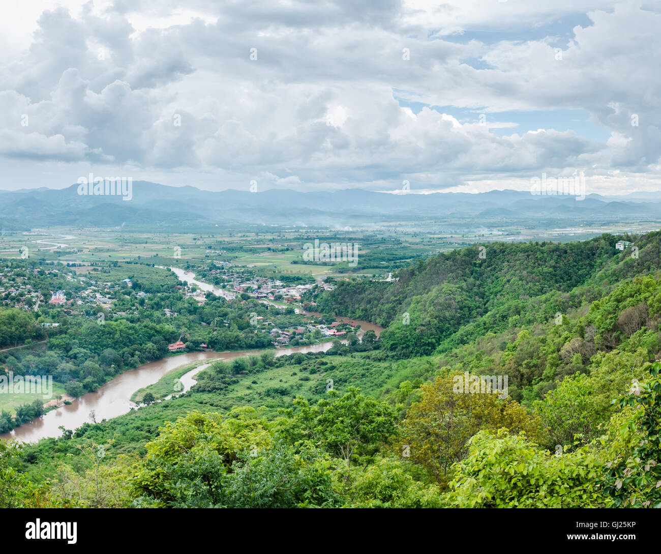 Winding river cutting hi-res stock photography and images - Alamy