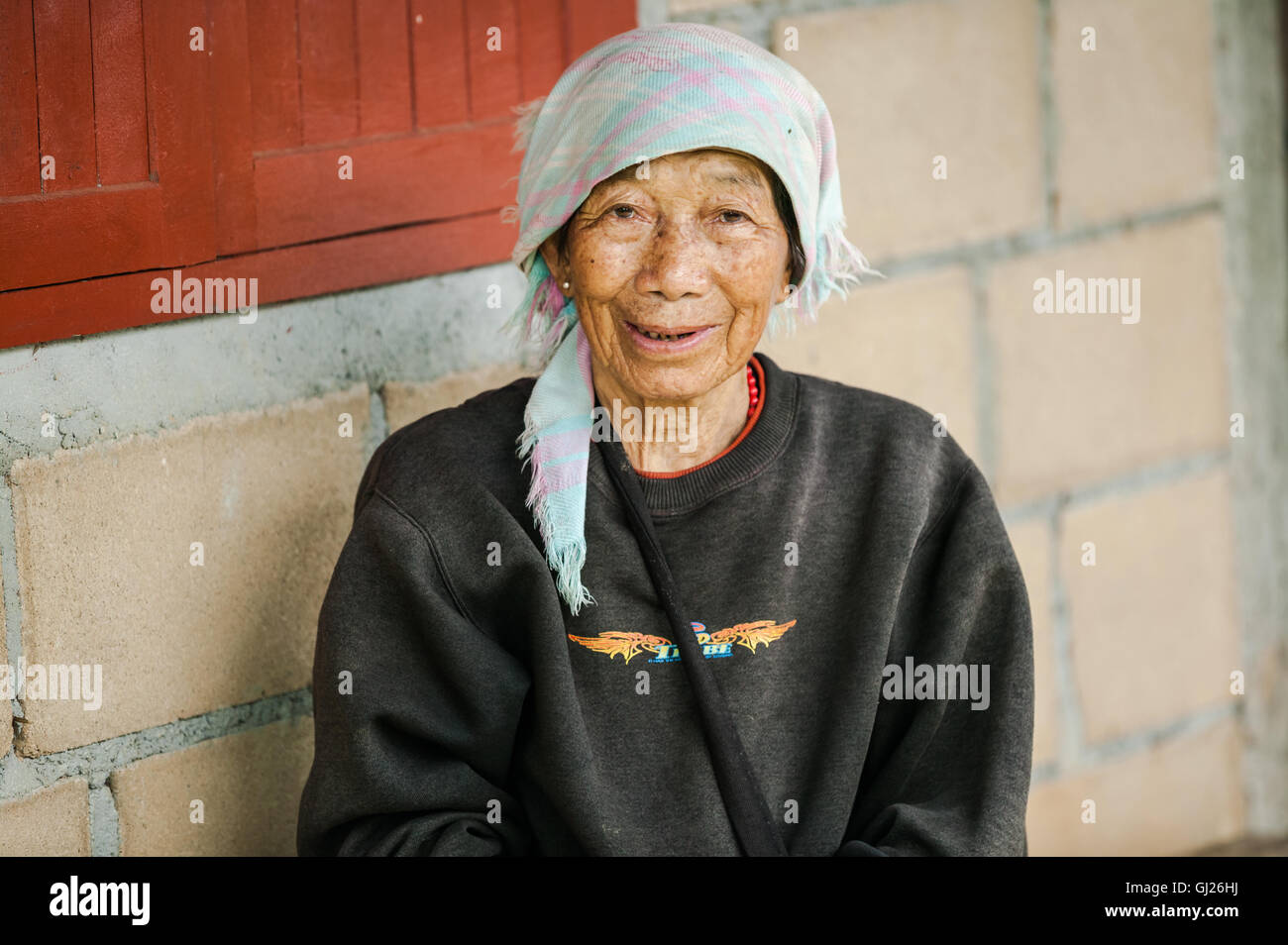 Chiang Rai, Thailand, ethnic Hill top tribe Stock Photo - Alamy