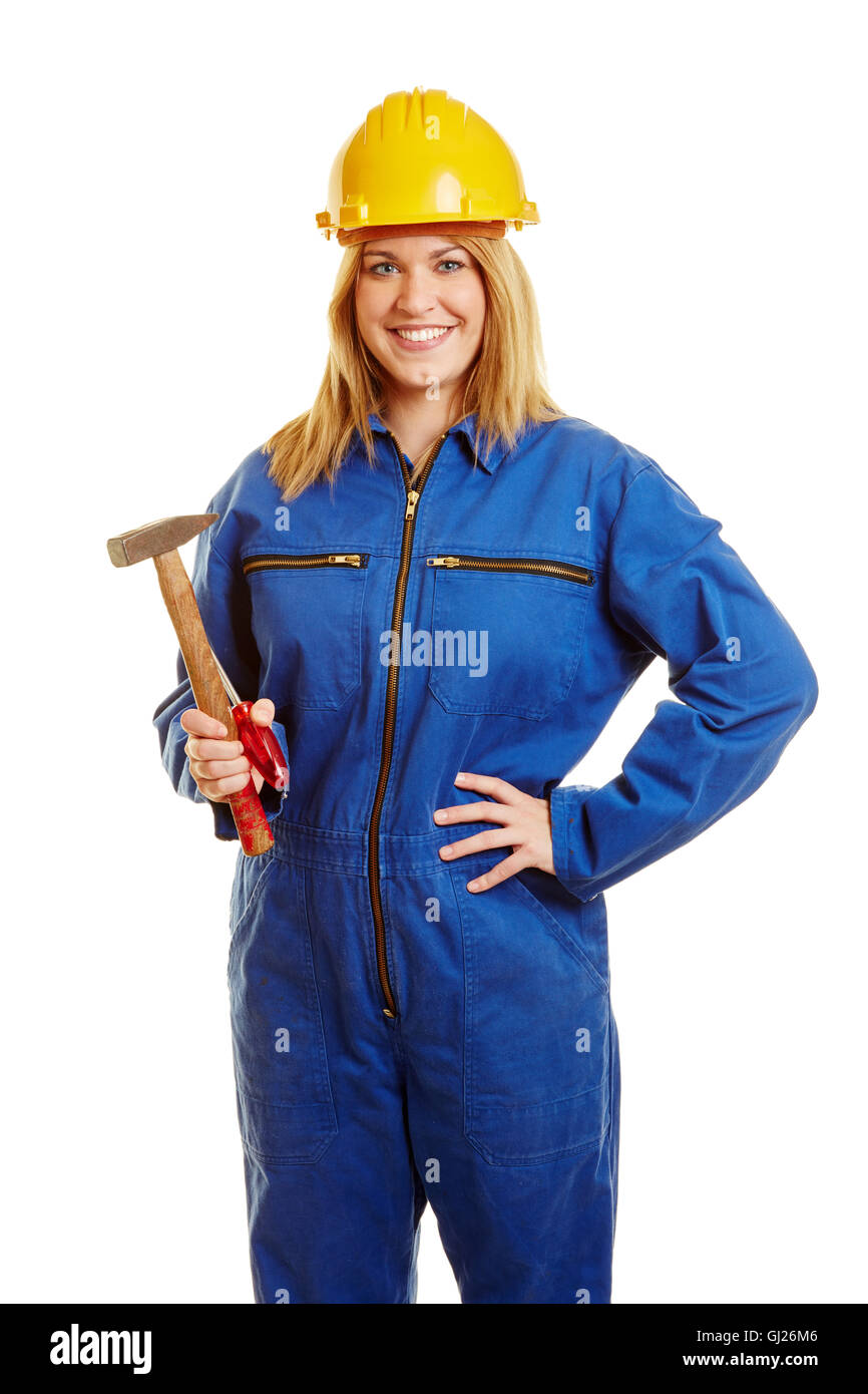 Construction worker Cut Out Stock Images & Pictures - Alamy