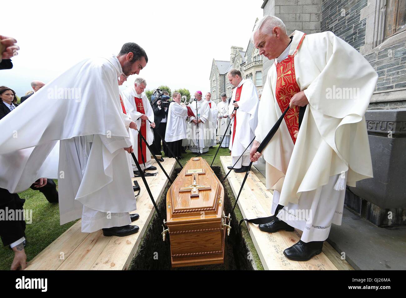 The funeral of Dr Edward Daly takes place at St Eugene's Cathedral in ...