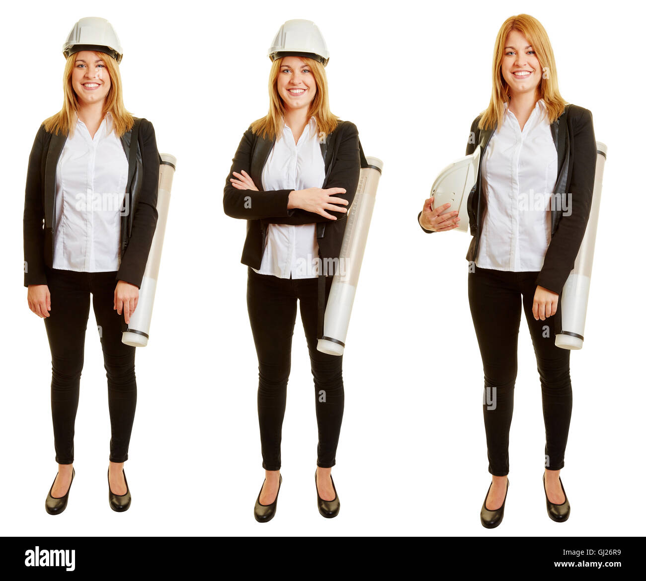 Architect civil engineer in Cut Out Stock Images & Pictures - Alamy