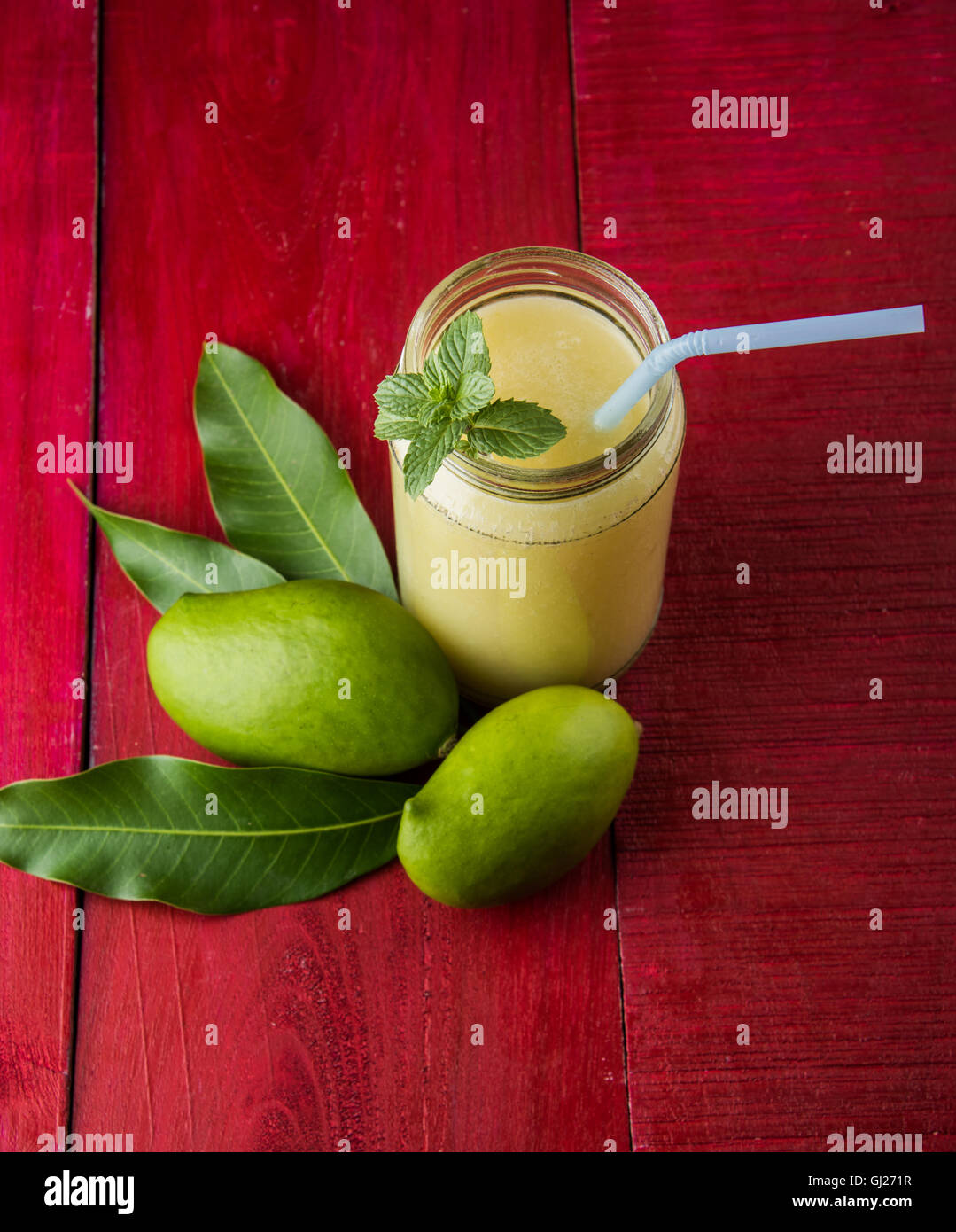 Aam Panna or Salted Green Mano Juice or green kairi panha or kairi ...