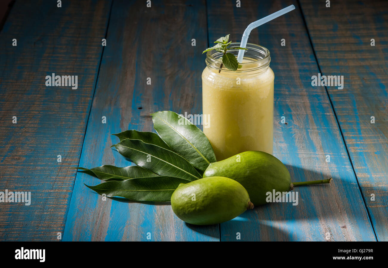 Aam Panna or Salted Green Mano Juice or green kairi panha or kairi ...
