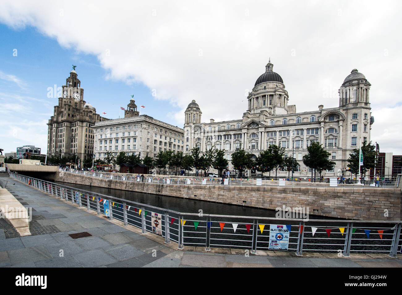 Three Graces, Liverpool Stock Photo - Alamy