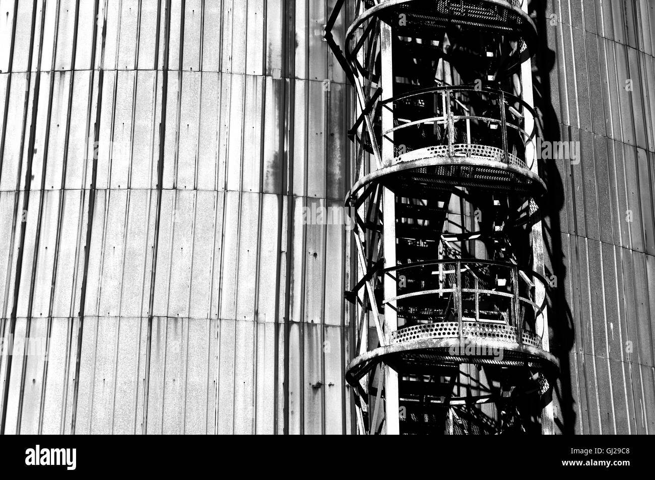 Gang plank ladder Black and White Stock Photos & Images - Alamy