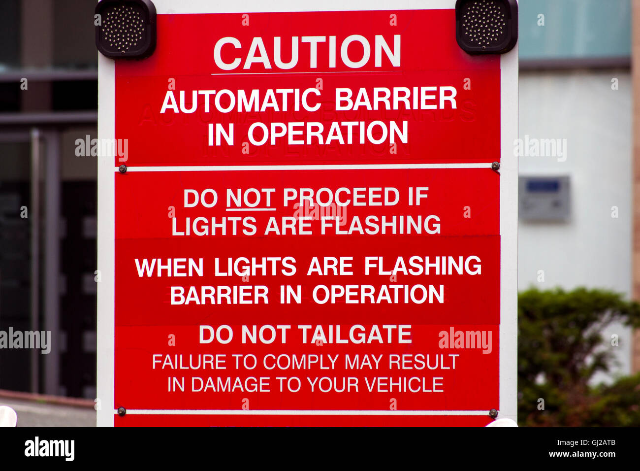 Automatic barrier hi-res stock photography and images - Alamy