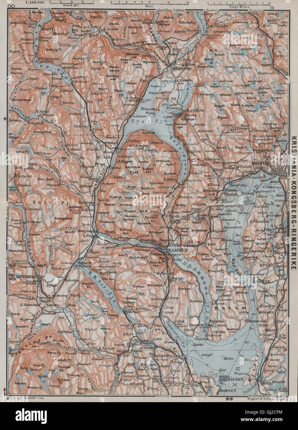 Oslo Fjord Map Map Of Oslo, Norway GIS Geography
