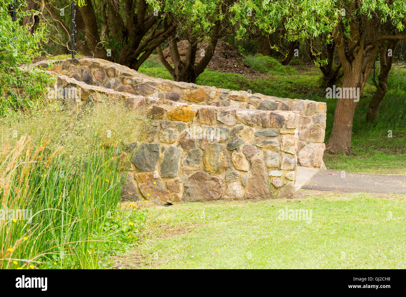 Cowaramup in Western Australia. The central park Stock Photo - Alamy