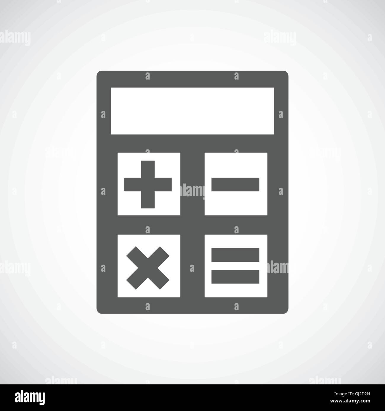 Calculator Sign Symbol Icon Vector Illustration Stock Vector Image ...
