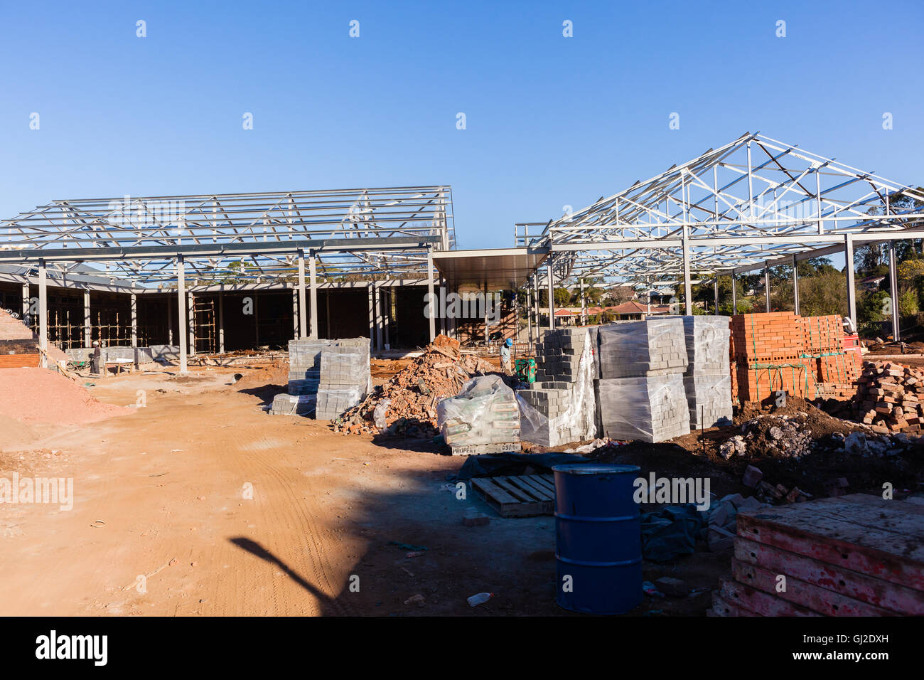Steel frame structures hi-res stock photography and images - Alamy