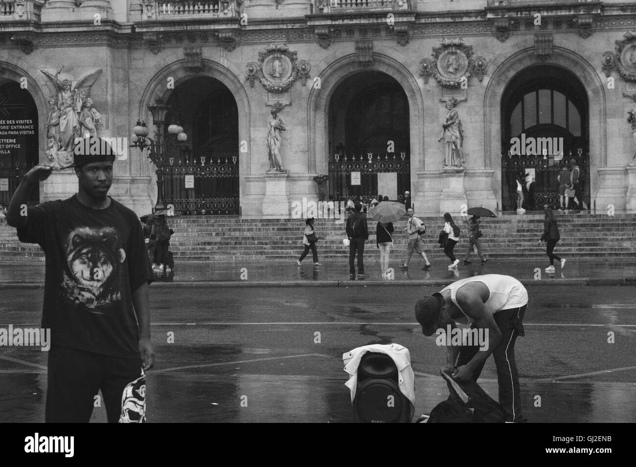 Hip Hop in the Opera Stock Photo - Alamy