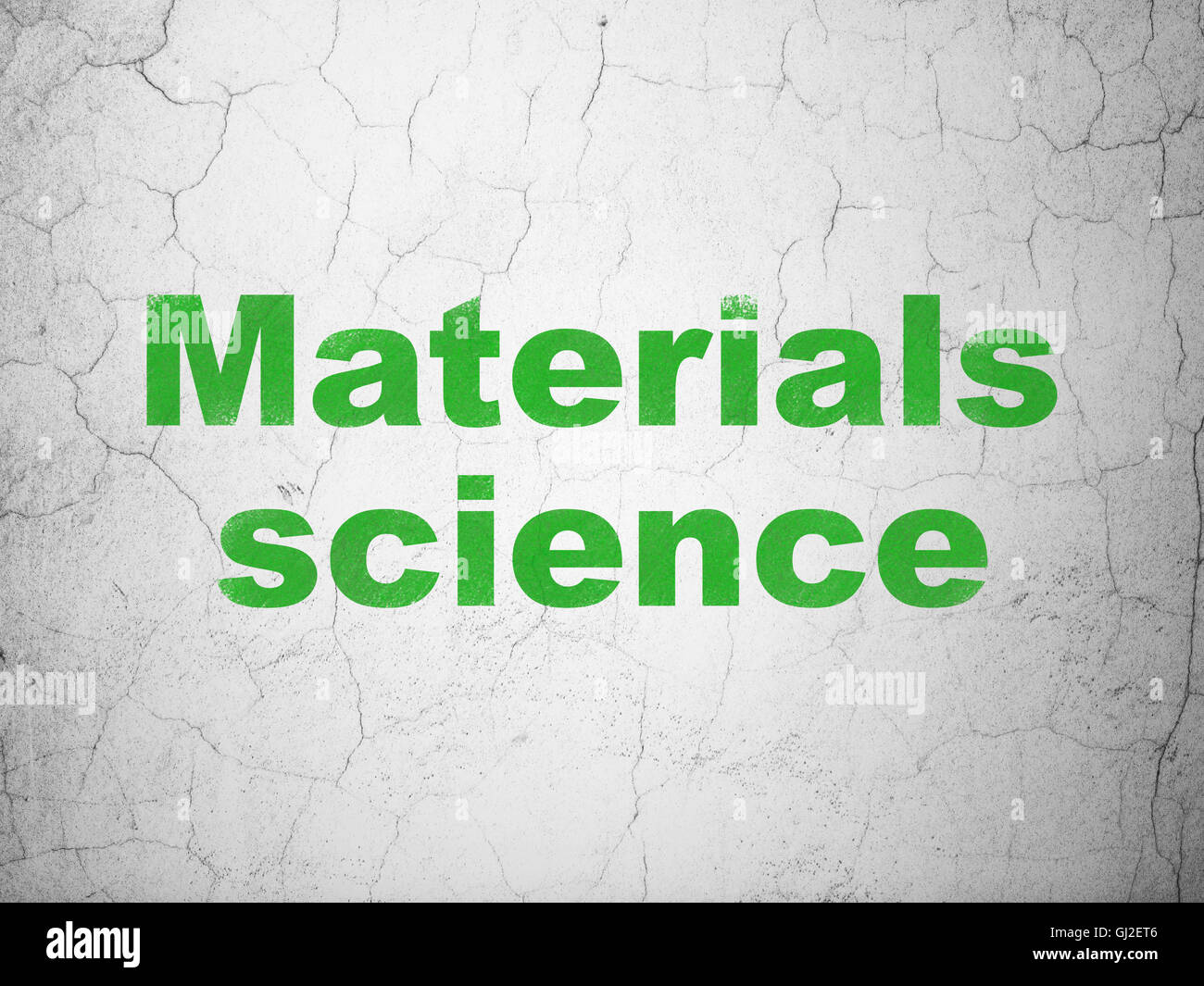 Science concept: Materials Science on wall background Stock Photo - Alamy