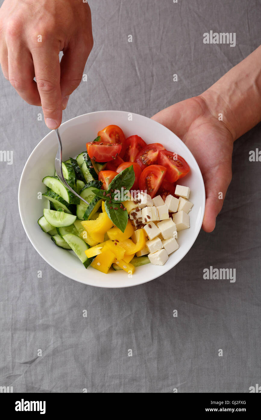 Hands and food hi-res stock photography and images - Alamy