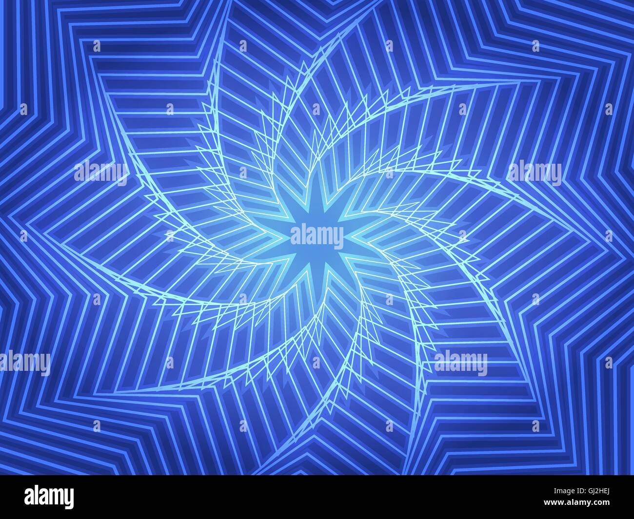 Abstract blue whirl background with star Stock Vector Image & Art - Alamy