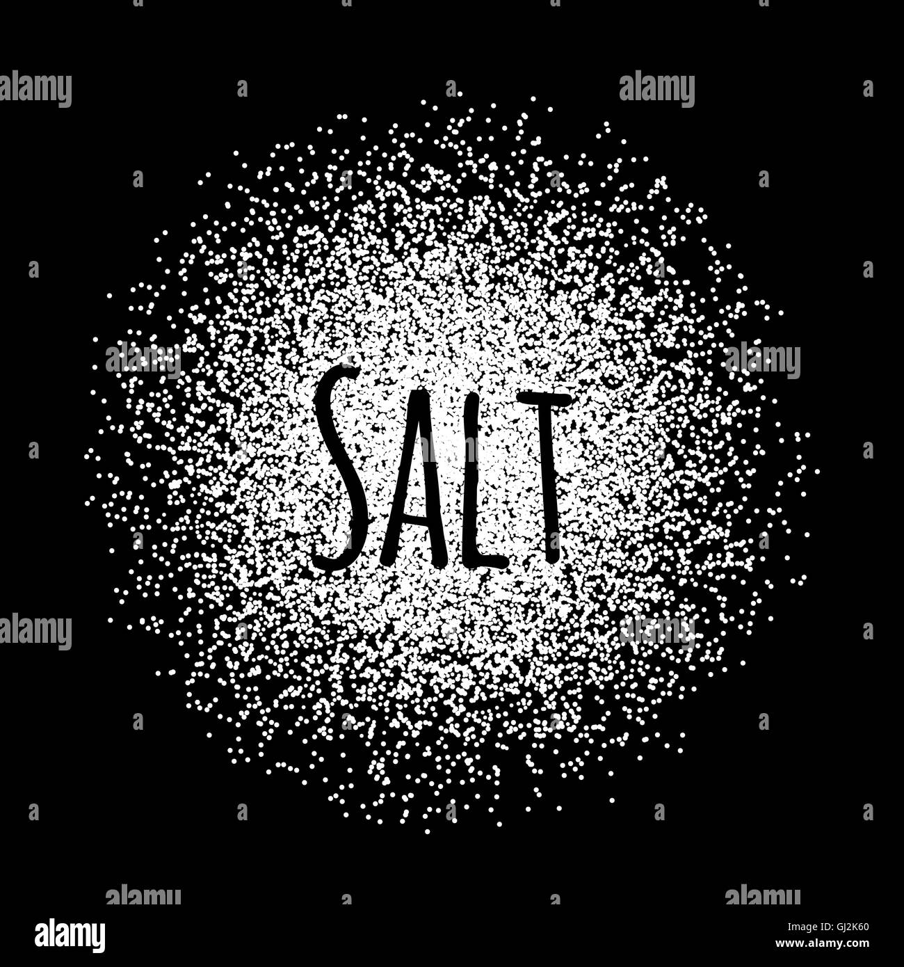 Salt grain Black and White Stock Photos & Images - Alamy