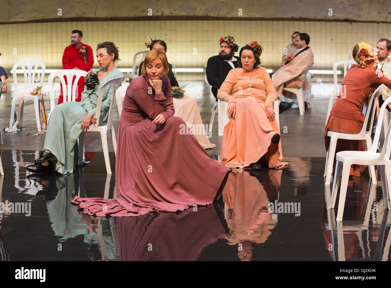 The opera Alceste by Gluck opens the 2016 Ruhrtriennale festival. The ...