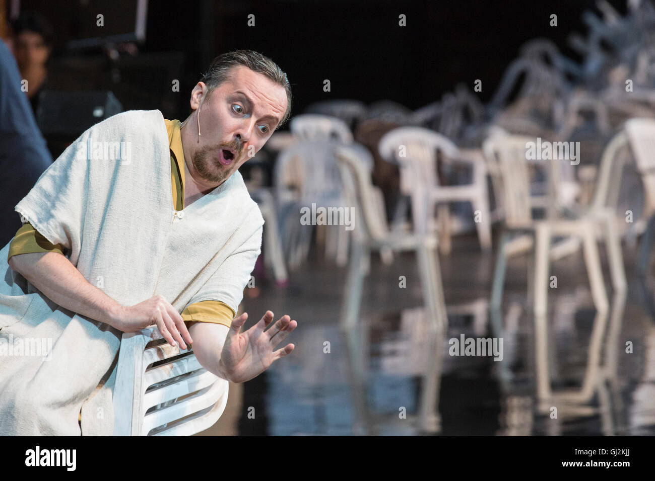 Pictured: Georg Nigl. The opera Alceste by Gluck opens the 2016 ...