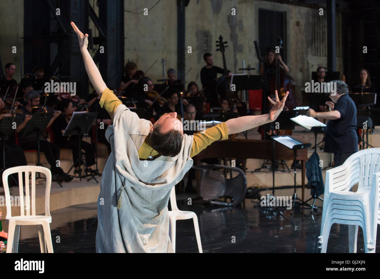 Pictured: Georg Nigl. The opera Alceste by Gluck opens the 2016 ...