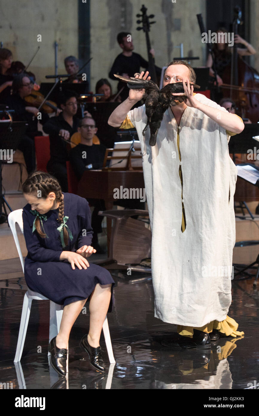 Pictured: Alicia Amo and Georg Nigl. The opera Alceste by Gluck opens ...
