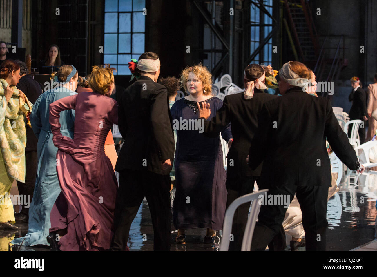 Birgitte Christensen as Alceste. The opera Alceste by Gluck opens the ...