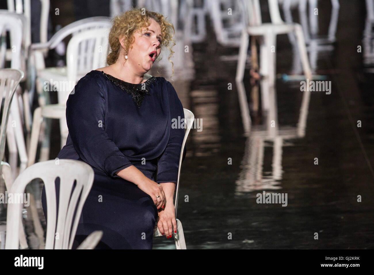 Pictured: Birgitte Christensen. The opera Alceste by Gluck opens the ...