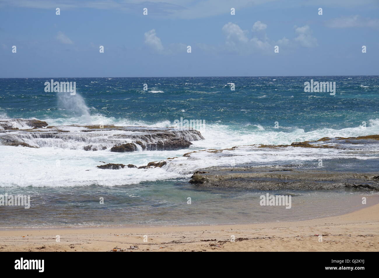 Little Bay, Barbados Stock Photo - Alamy