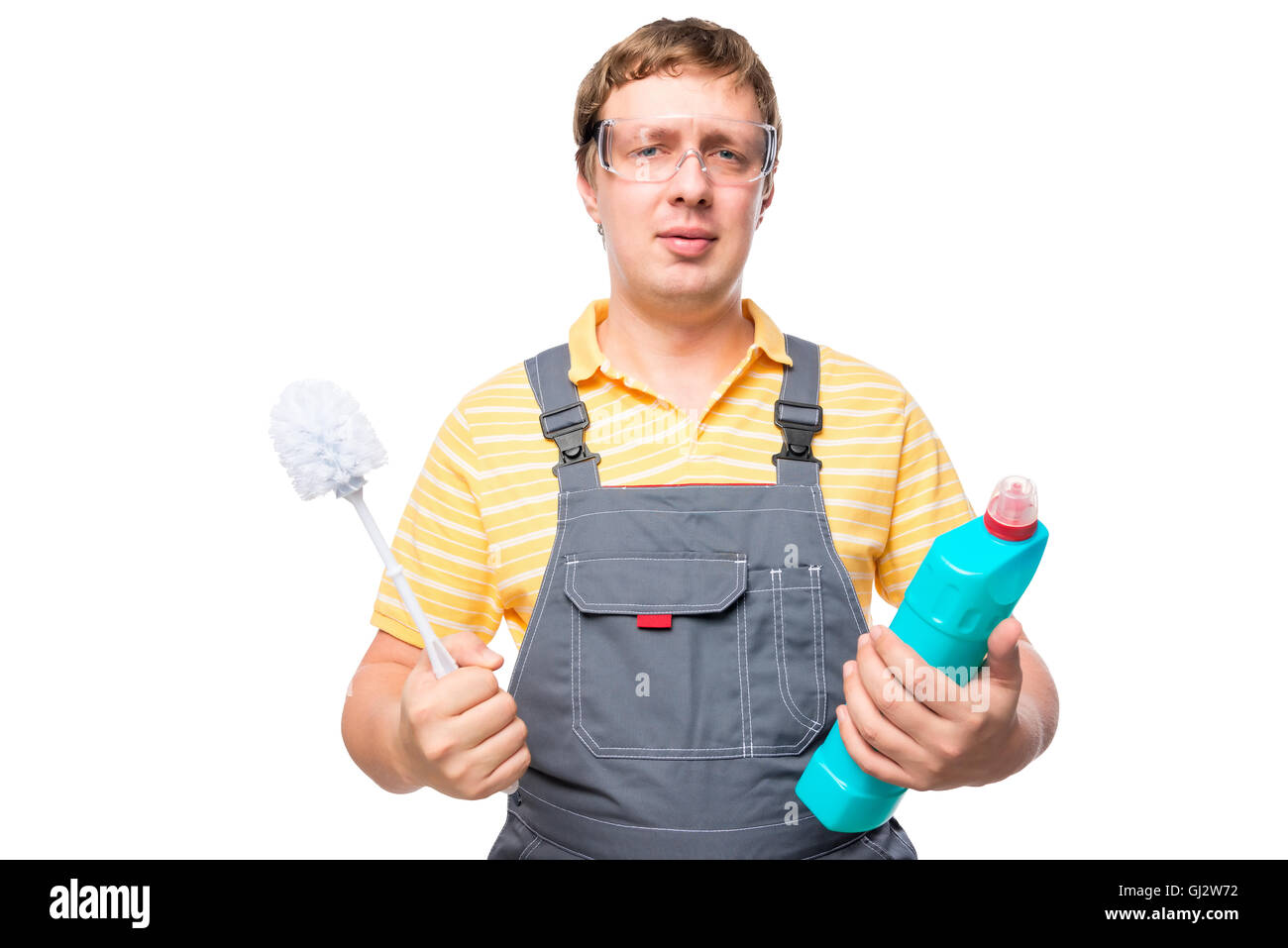 Professional house cleaner hi-res stock photography and images - Alamy