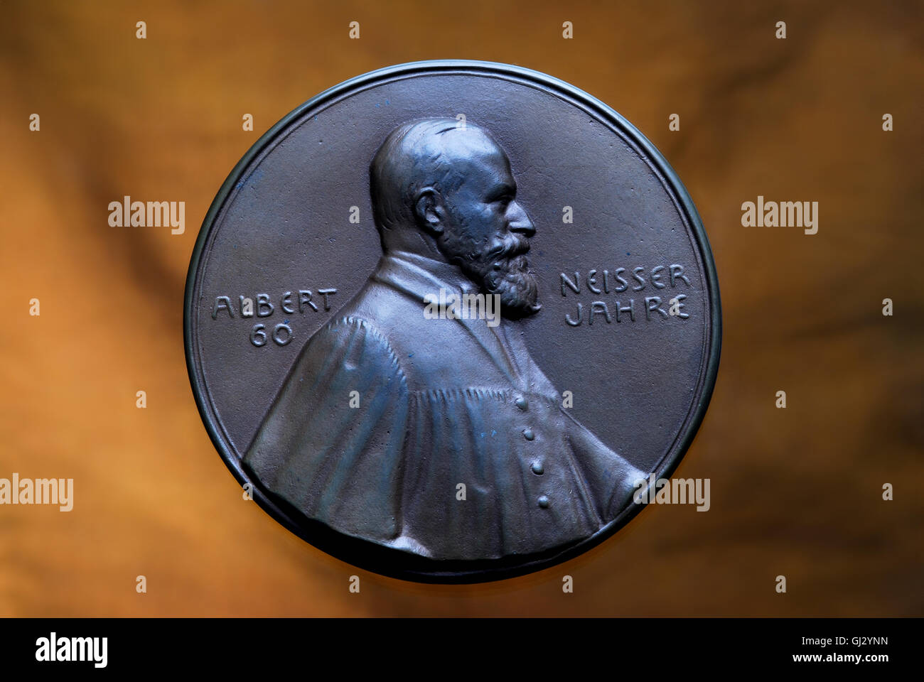 albert, neisser, 1855, numismatic, old, historical, silesia, numismatic ...