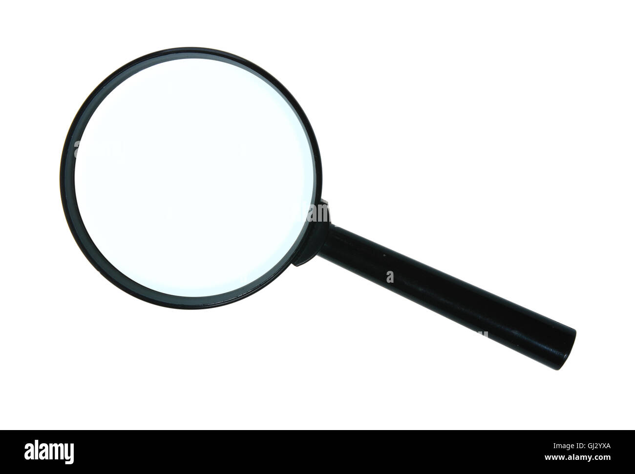 Image with magnifying glass Cut Out Stock Images & Pictures - Alamy