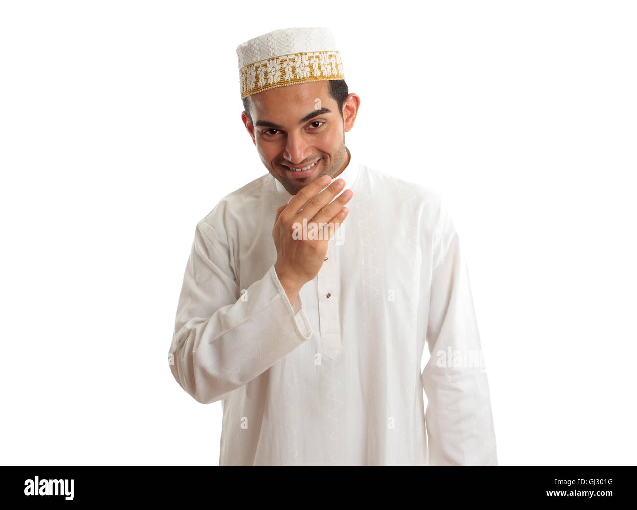 Arab male in traditional dress hi-res stock photography and images - Alamy