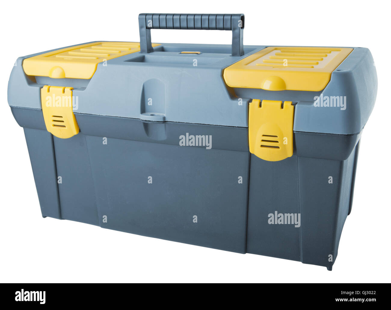 Toolbox isolated on white Stock Photo - Alamy