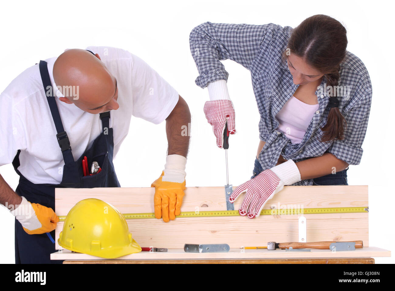 construction workers at work Stock Photo - Alamy