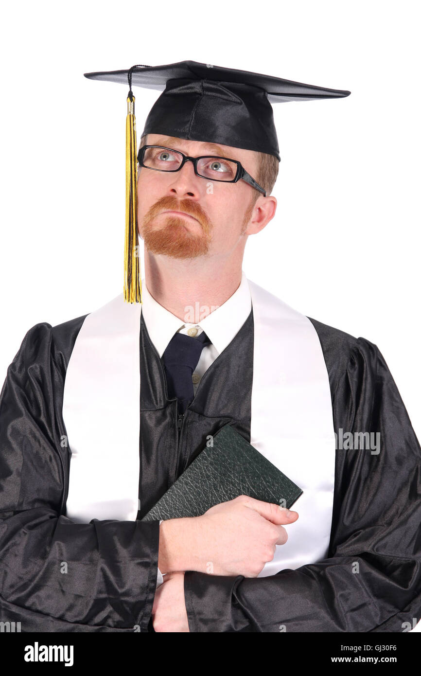 graduation a young man cry Stock Photo - Alamy