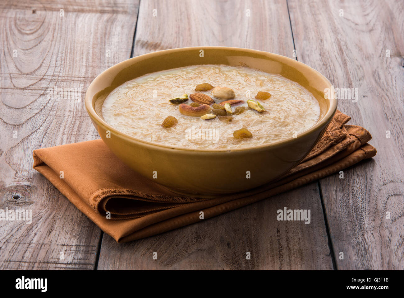 sweet Kheer or khir payasa, gil-e-firdaus, fereni also known as Sheer ...