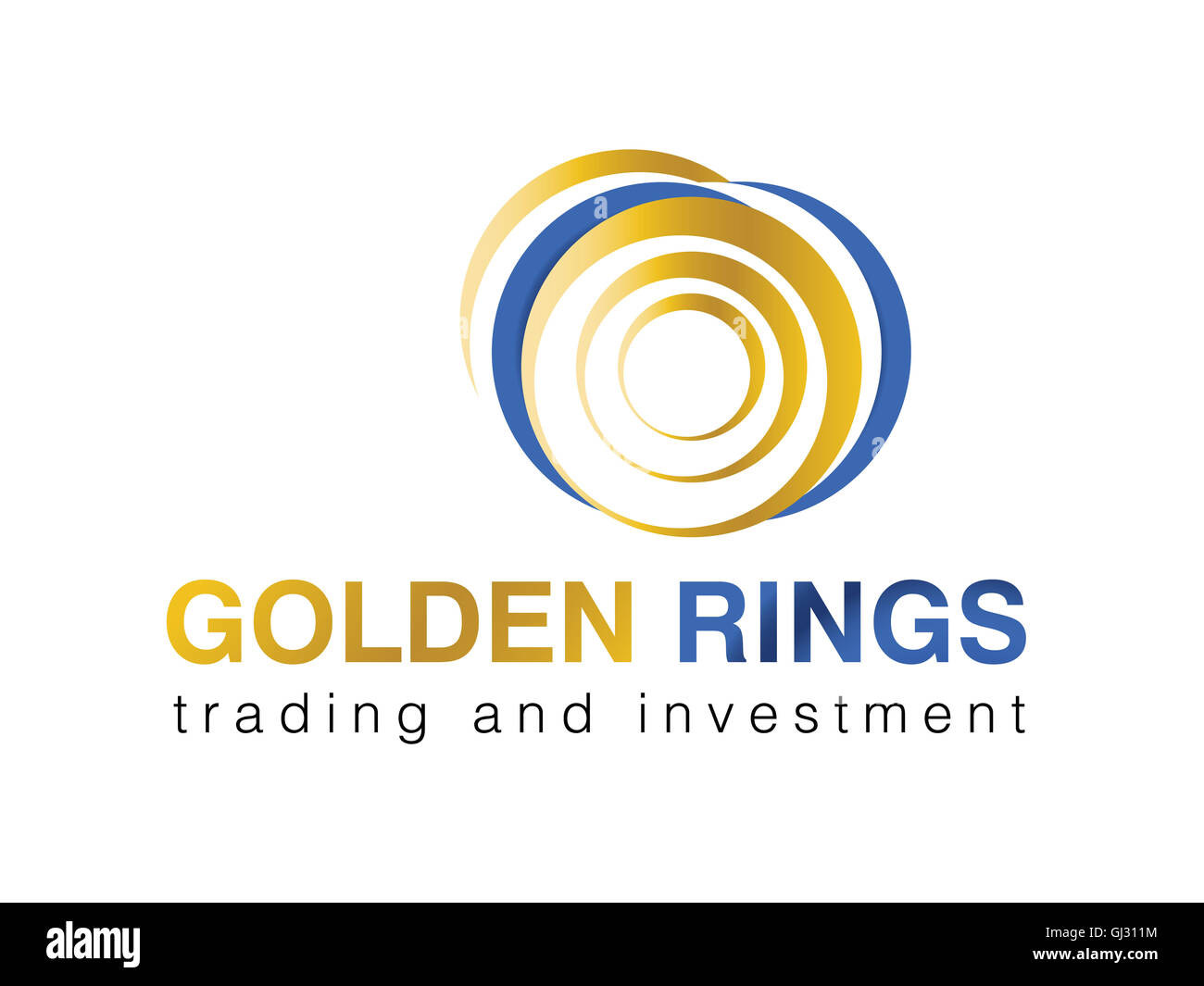 logo for trading and investment company Stock Photo - Alamy