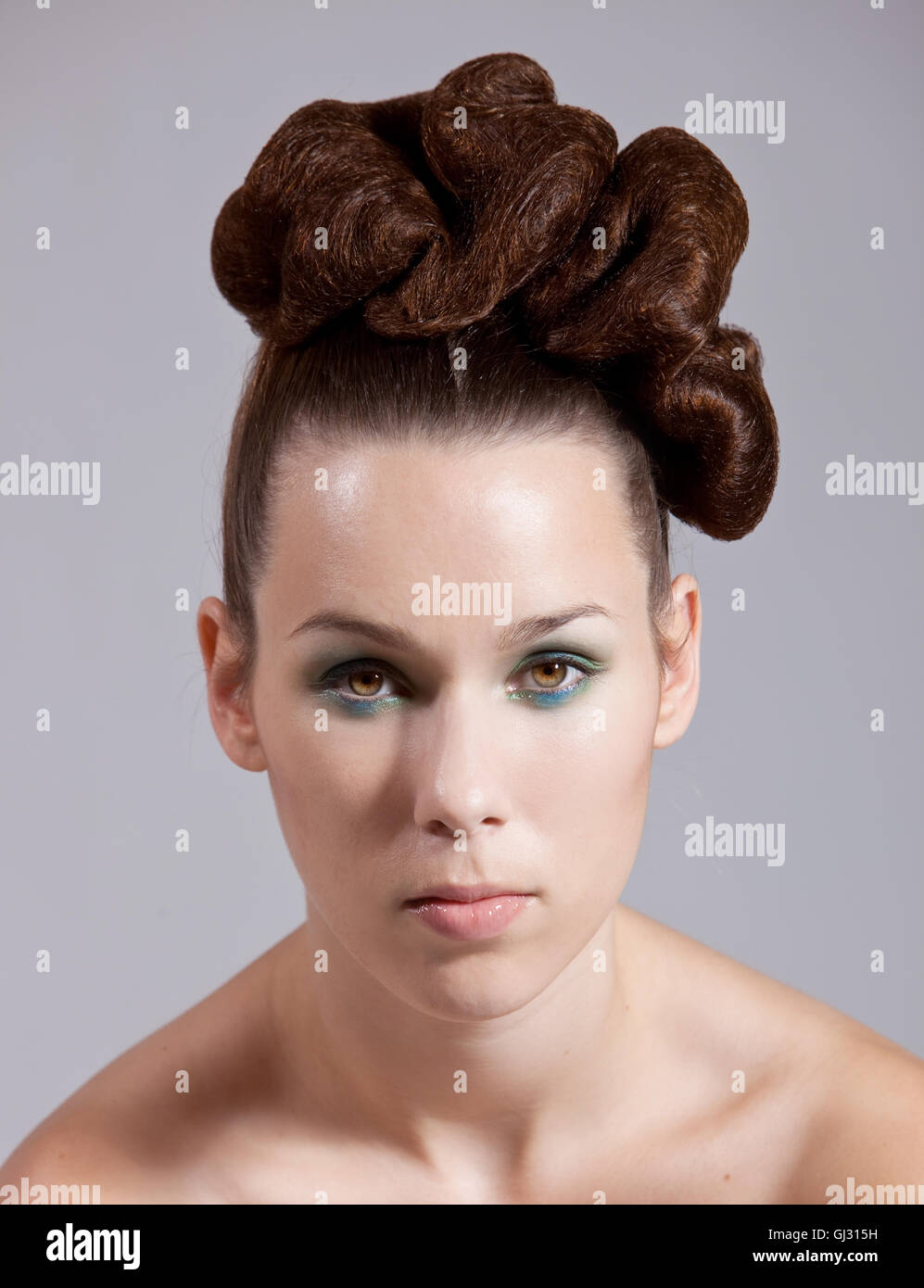 Elaborate hairdo hi-res stock photography and images - Alamy
