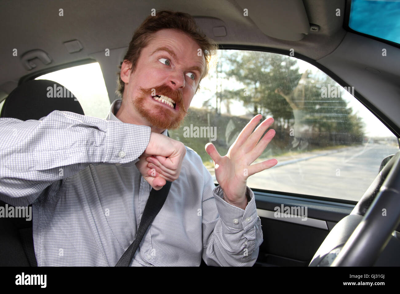 Road rage funny hi-res stock photography and images - Alamy