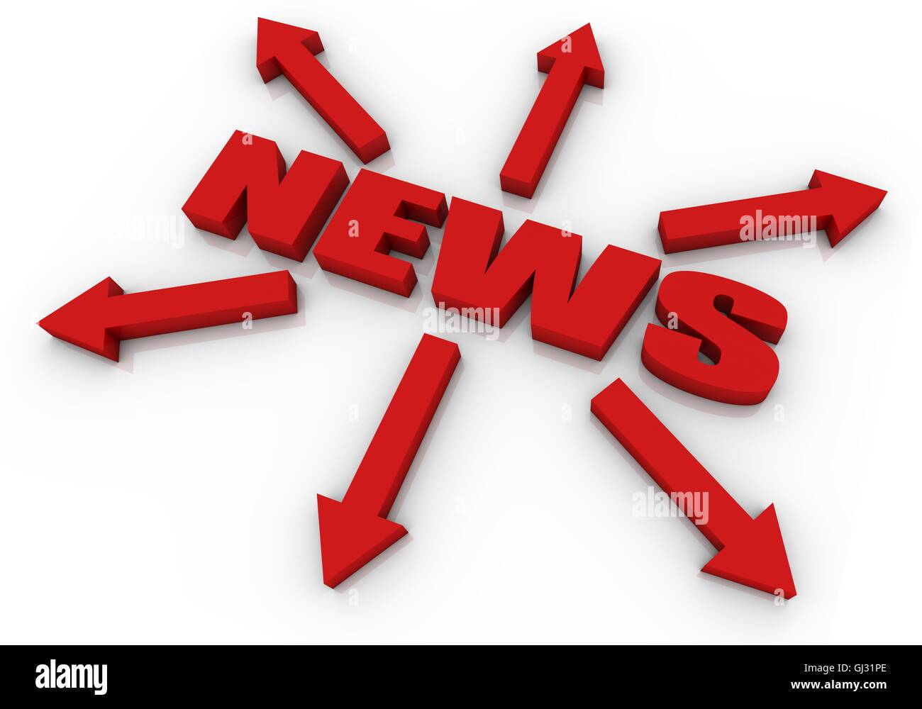 News media and communications Cut Out Stock Images & Pictures - Alamy