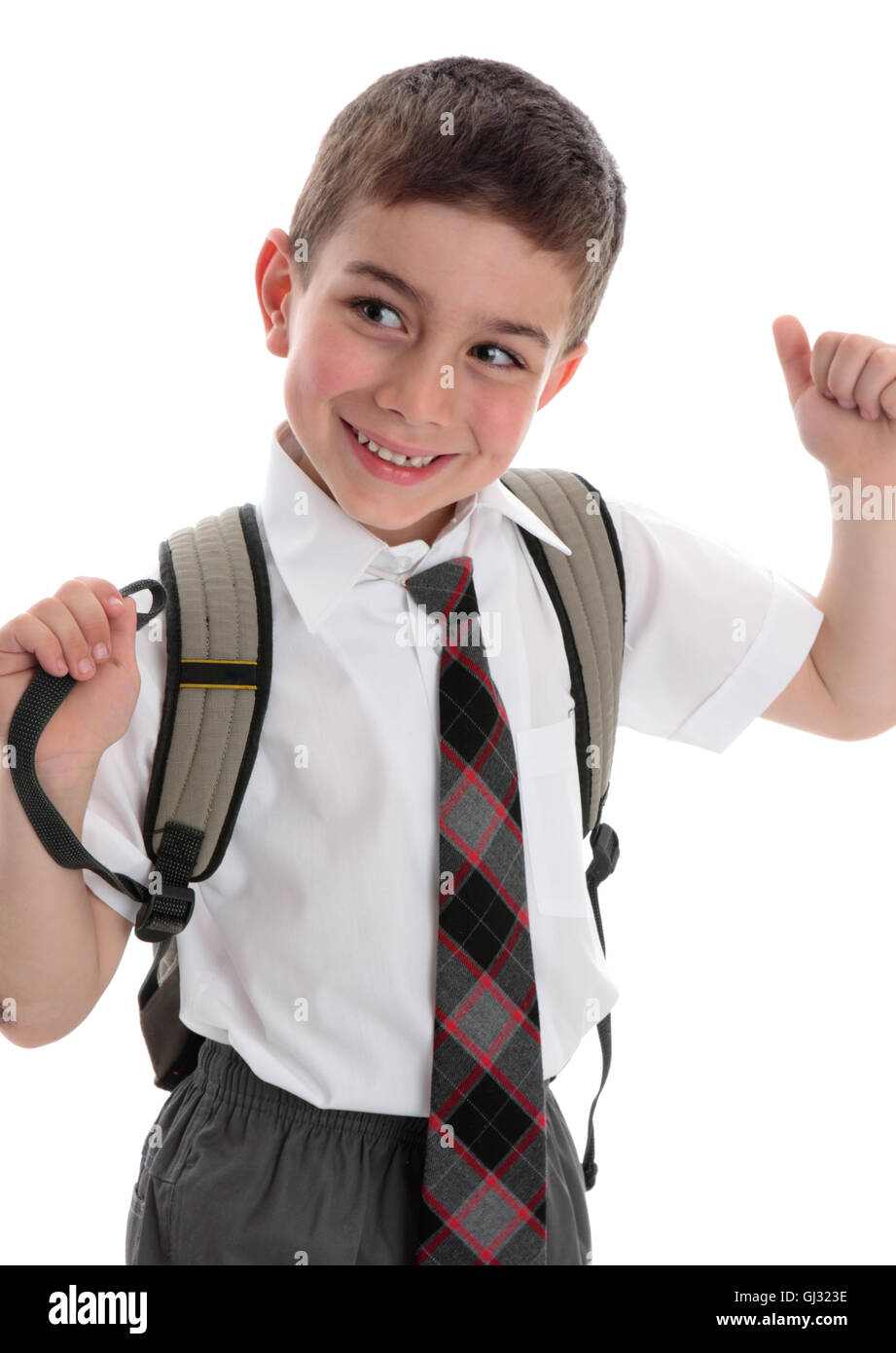 Schoolboy with satchel hi-res stock photography and images - Alamy