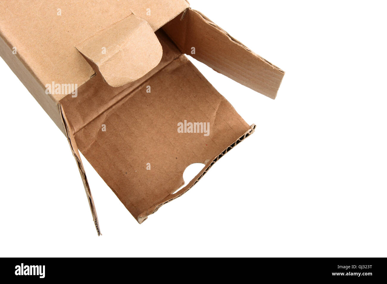 Open cardboard box Stock Photo - Alamy