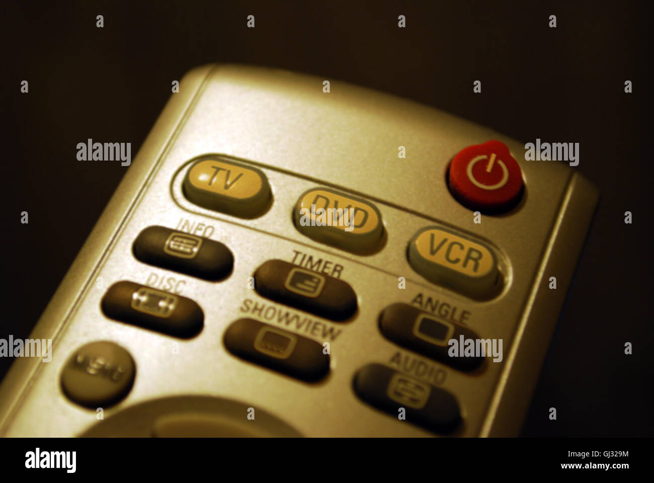 Remote Control TV DVD VCR Stock Photo - Alamy