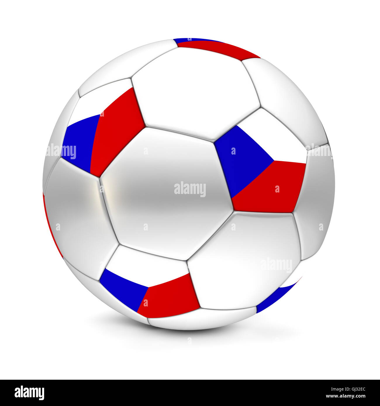 Soccer Ball/Football Czech Stock Photo - Alamy