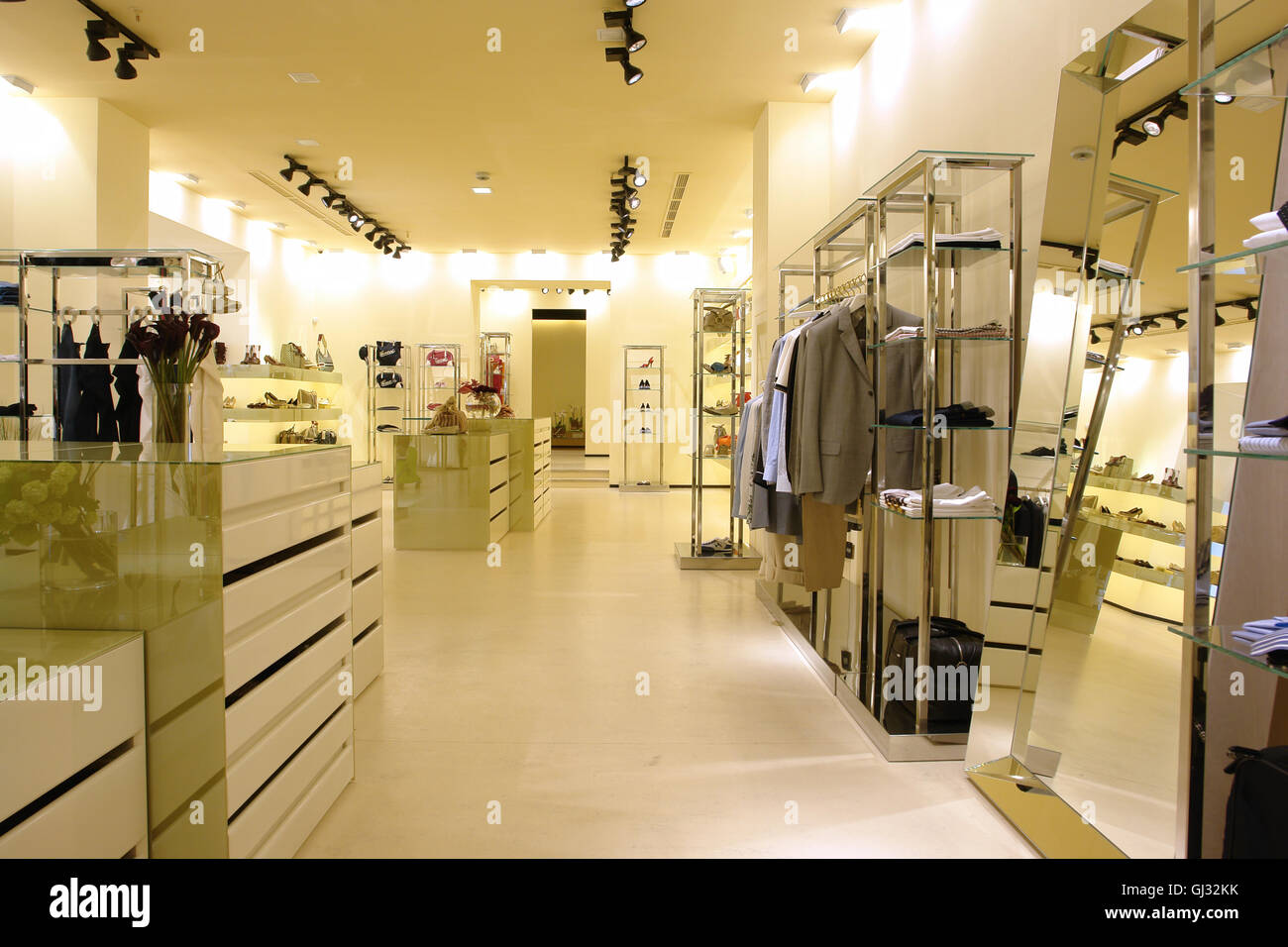 interior of a shop Stock Photo - Alamy