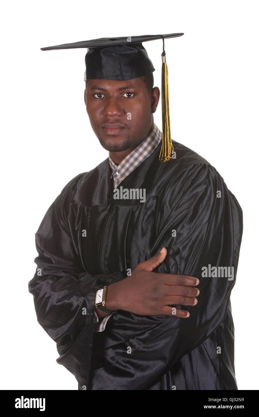 happy graduation a young man Stock Photo - Alamy